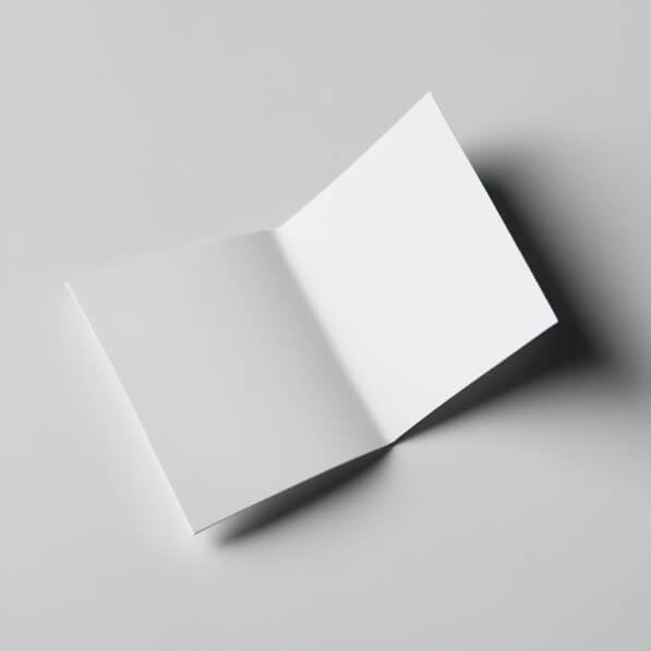 Download Folded White Card on Grey Surface Mockups Online - Creative ...
