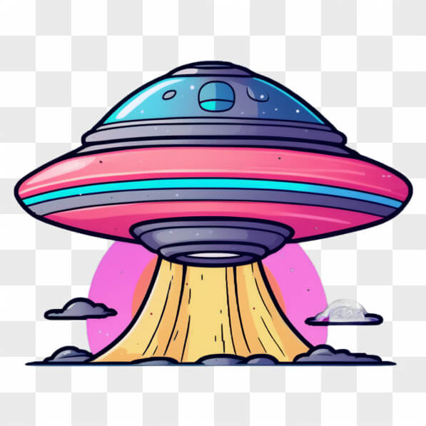 Download Cartoon Alien Spaceship Cartoons Online - Creative Fabrica