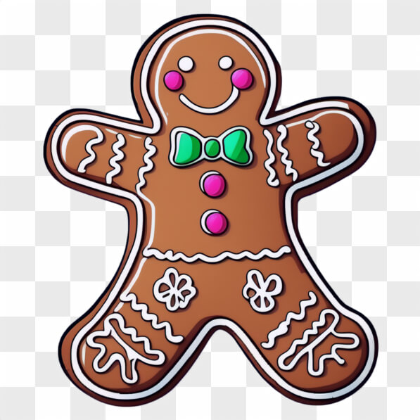 Download Festive Gingerbread Man Cartoons Online - Creative Fabrica
