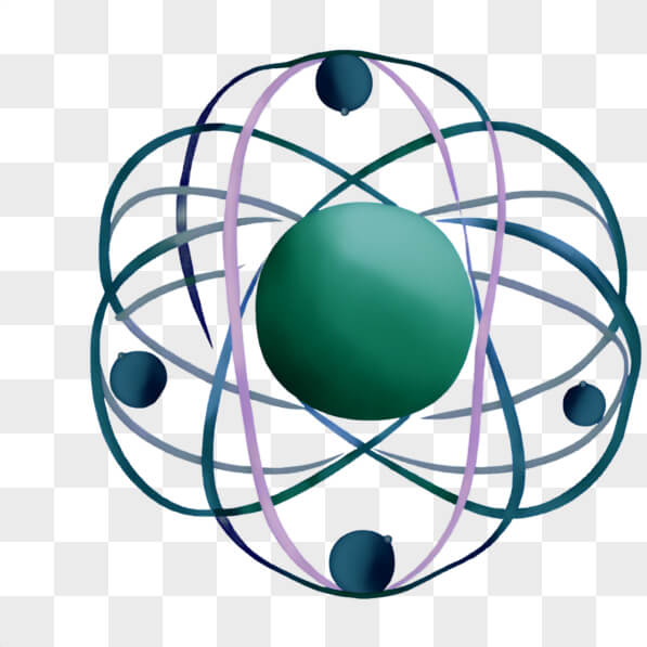 Download Colorful Atom Structure PNGs Online - Creative Fabrica