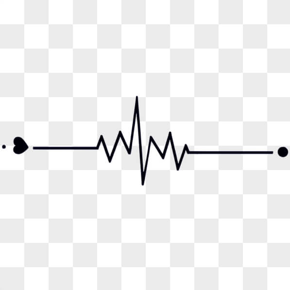 Download Heartbeat and Arrow Illustration PNGs Online - Creative Fabrica