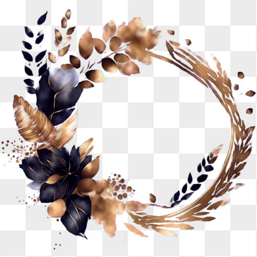 Gold Wreath PNG - Download Free & Premium Transparent Gold Wreath PNG ...