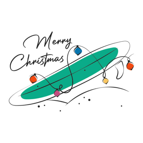Download Festive Surfboard Decoration for Christmas Quotes Online ...