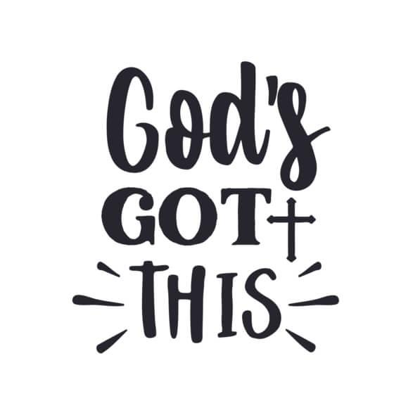 Download Black and White Image with 'God's Got This' Quotes Online ...