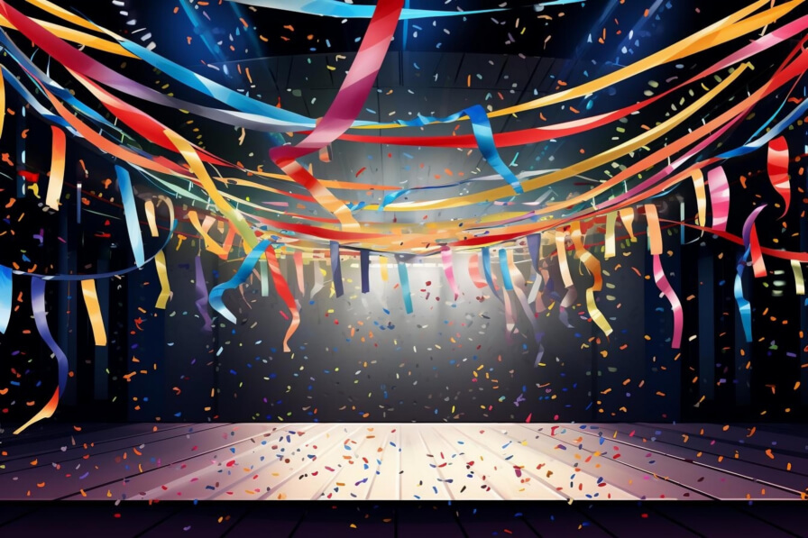 Download Colorful Stage Background Backgrounds Online - Creative Fabrica