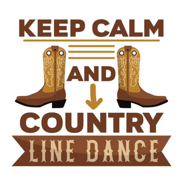 Download Country Line Dancing Cowboy Boot Quotes Online - Creative Fabrica