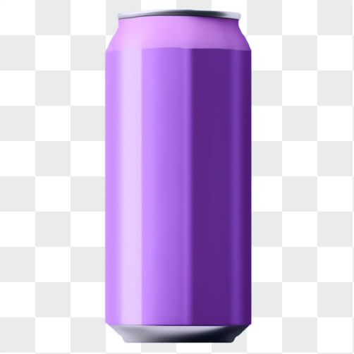 Download Purple Soda Can with Adorable Cartoon Character Face PNGs ...