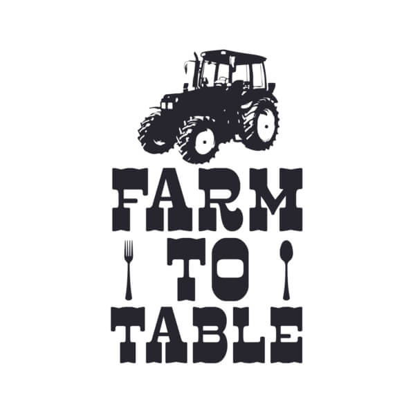 Download Tractor with 'Farm to Table' Concept Quotes Online - Creative ...
