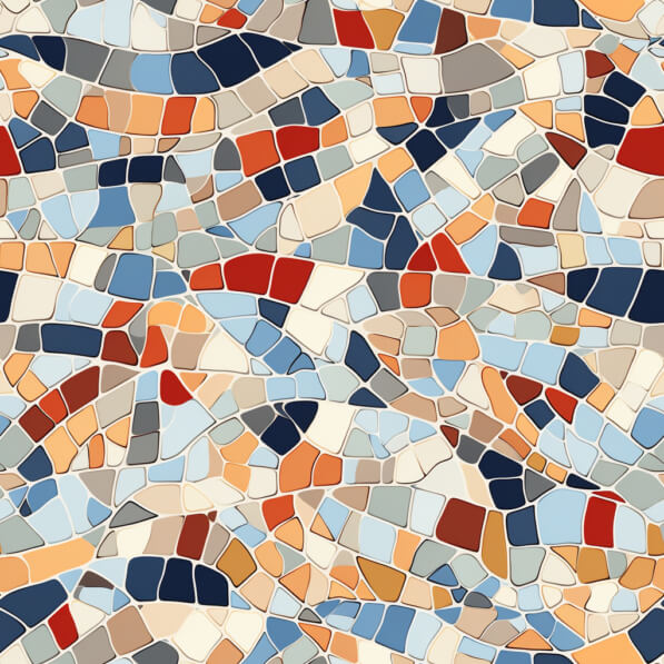 Download Colorful Mosaic Tile Pattern Patterns Online - Creative Fabrica
