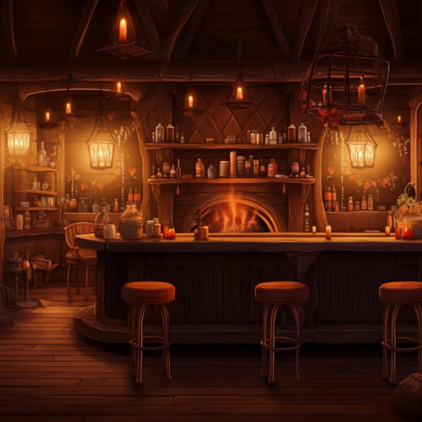 Download Fantasy-Themed Bar Backgrounds Online - Creative Fabrica