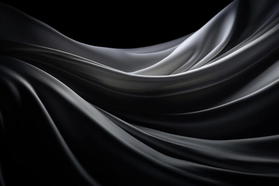 Download Luxurious Flowing Fabric on Black Background Backgrounds ...