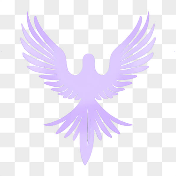 Download Purple Dove in Flight PNGs Online - Creative Fabrica