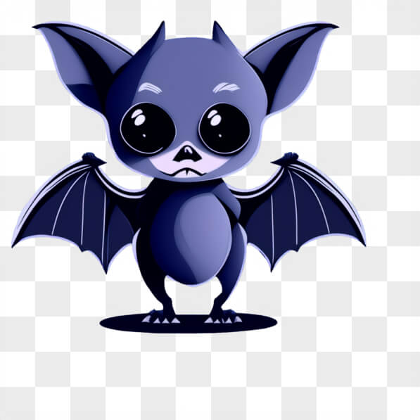 Download Small Blue Bat PNGs Online - Creative Fabrica