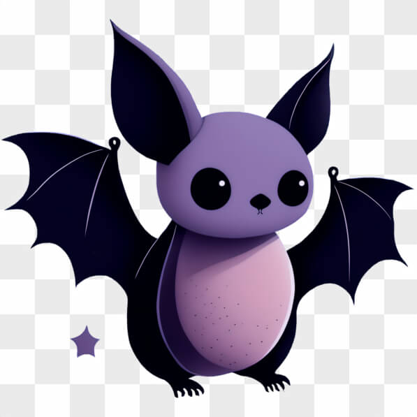 Download Purple Bat Illustration PNGs Online - Creative Fabrica