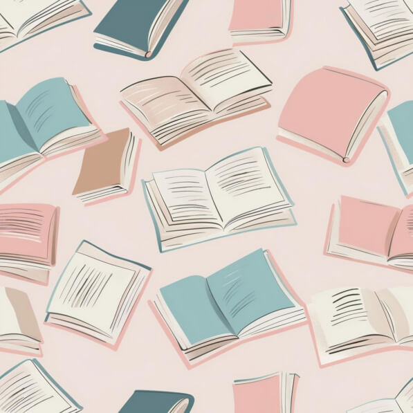 Download Open Book Pattern on Pink Background Patterns Online ...