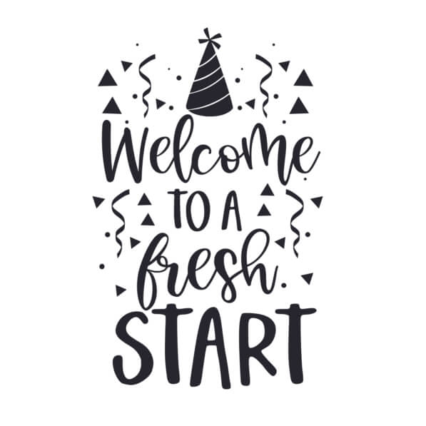 Download Welcome to a Fresh Start Greeting Card Quotes Online ...