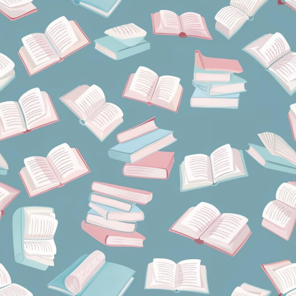 Download Seamless Open Book Pattern Patterns Online - Creative Fabrica