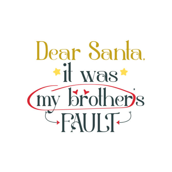 Download Festive Message to Santa Quotes Online - Creative Fabrica
