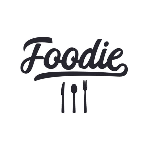 Download Foodie Logo with Fork, Knife, and Spoon Quotes Online ...