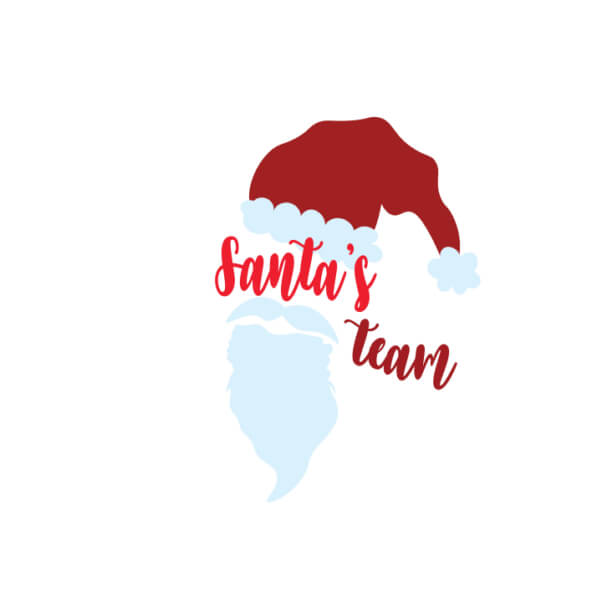 Download Santa's Hat with Nativity Scene and Team Text Quotes Online ...