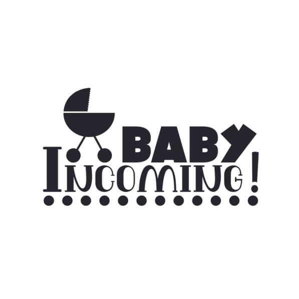 Download Black and White 'Baby is Coming Soon' Sign Quotes Online ...