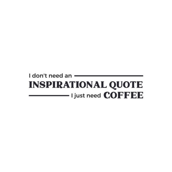 Download Coffee Wall Decals Quotes Online - Creative Fabrica