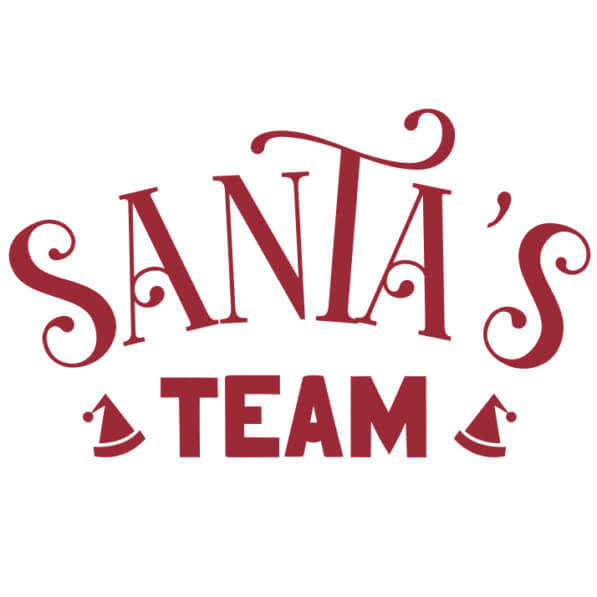 Download Santa's Team Logo Quotes Online - Creative Fabrica