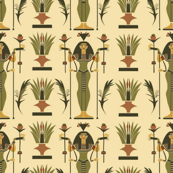 Download Seamless Egyptian Goddess Pattern Patterns Online - Creative ...