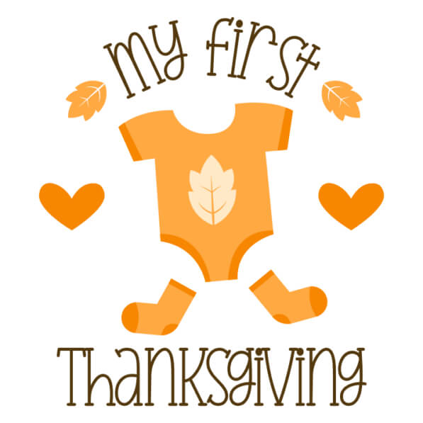 Download Baby's First Thanksgiving Outfit with 'My First Thanksgiving ...