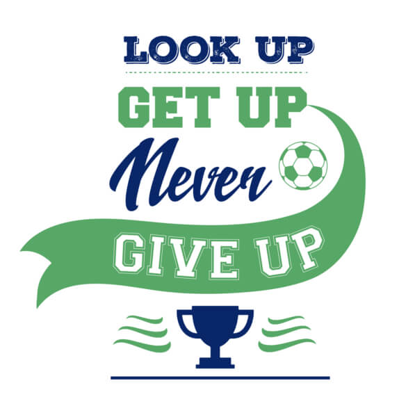 Download Motivational Poster: Look Up Get Up Never Give Up Quotes ...