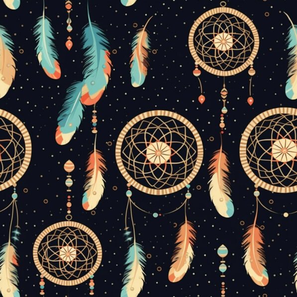 Download Dream Catcher Pattern Patterns Online - Creative Fabrica