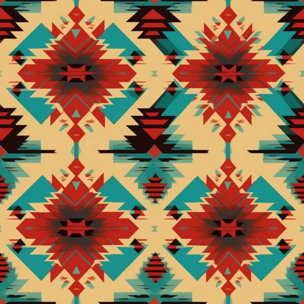 Download Colorful Navajo Pattern Patterns Online - Creative Fabrica