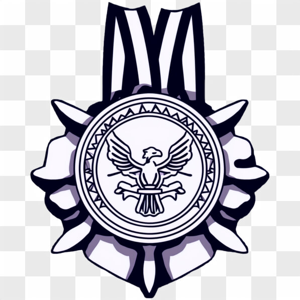 Download United States Marine Corps Badge with Eagle PNGs Online ...