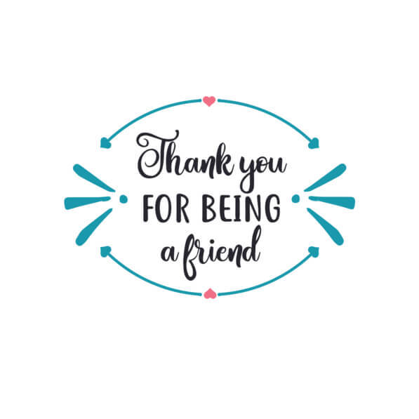 Baixe Cartão de Agradecimento com Mensagem 'Obrigado Por Ser Um Amigo ...