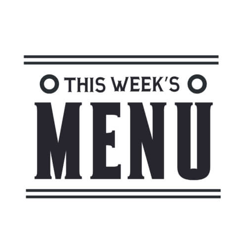 Download This Week's Menu - Calligraphic Design Quotes Online ...