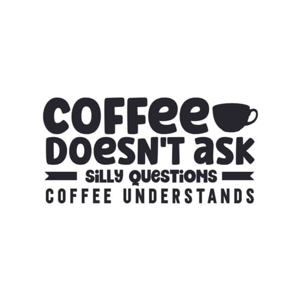Download Coffee-themed Illustration with Cups of Coffee and Text Quotes ...