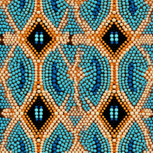 Download Abstract Snake Skin Pattern with Blue and Brown Dots Patterns ...