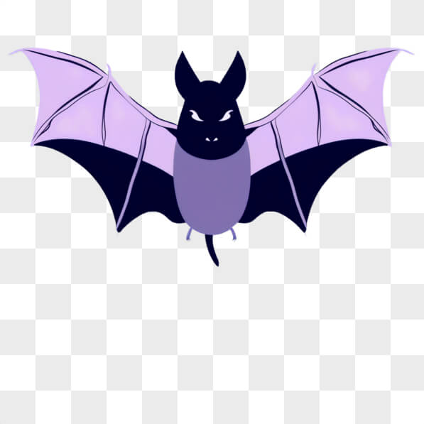 Download Purple Bat in Flight PNGs Online - Creative Fabrica