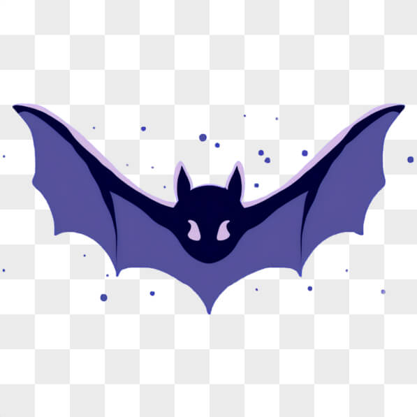 Download Purple Bat Flying in the Sky PNGs Online - Creative Fabrica