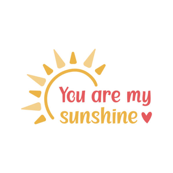 Download Uplifting Sun Image with 'You Are My Sunshine' Message Quotes ...