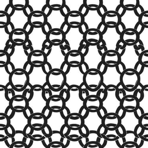 Download Versatile Black and White Chain Link Pattern Illustration ...
