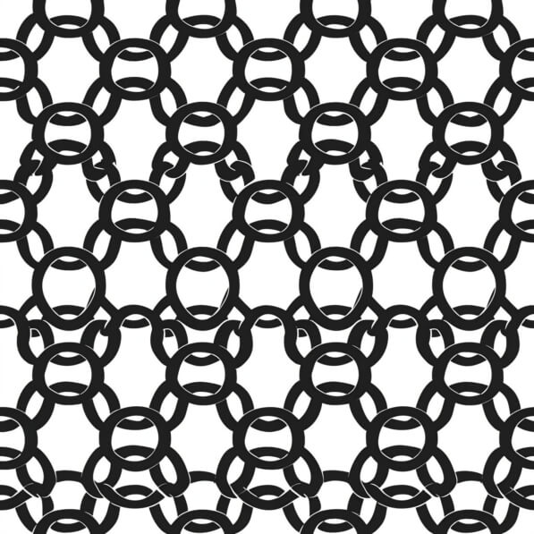 Download Black and White Seamless Chain Link Pattern Patterns Online ...