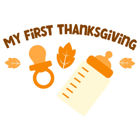 Download Baby's First Thanksgiving Quotes Online - Creative Fabrica