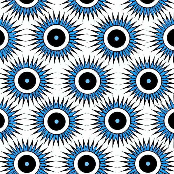 Download Seamless Pattern of Blue and Black Eyeballs Backgrounds Online ...