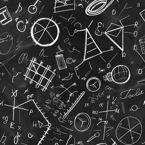 Download Mathematical Symbols and Equations on Blackboard Patterns ...