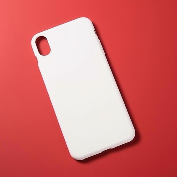 Download White Phone Case on Red and Orange Background Mockups Online ...