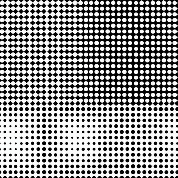 Download Black and White Dot Pattern Stock Illustration Patterns Online ...