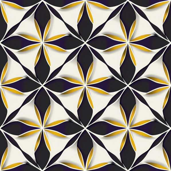 Télécharger Motif géométrique noir et blanc avec des carrés jaunes et noirs Motifs En Ligne ...