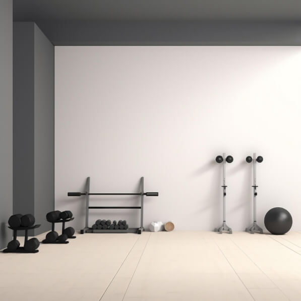 Download Dynamic Gym Room with Dumbbells and Weights Backgrounds Online ...