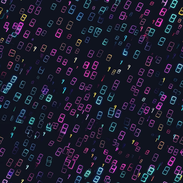 Download Abstract Colorful Squares on Black Background Patterns Online ...